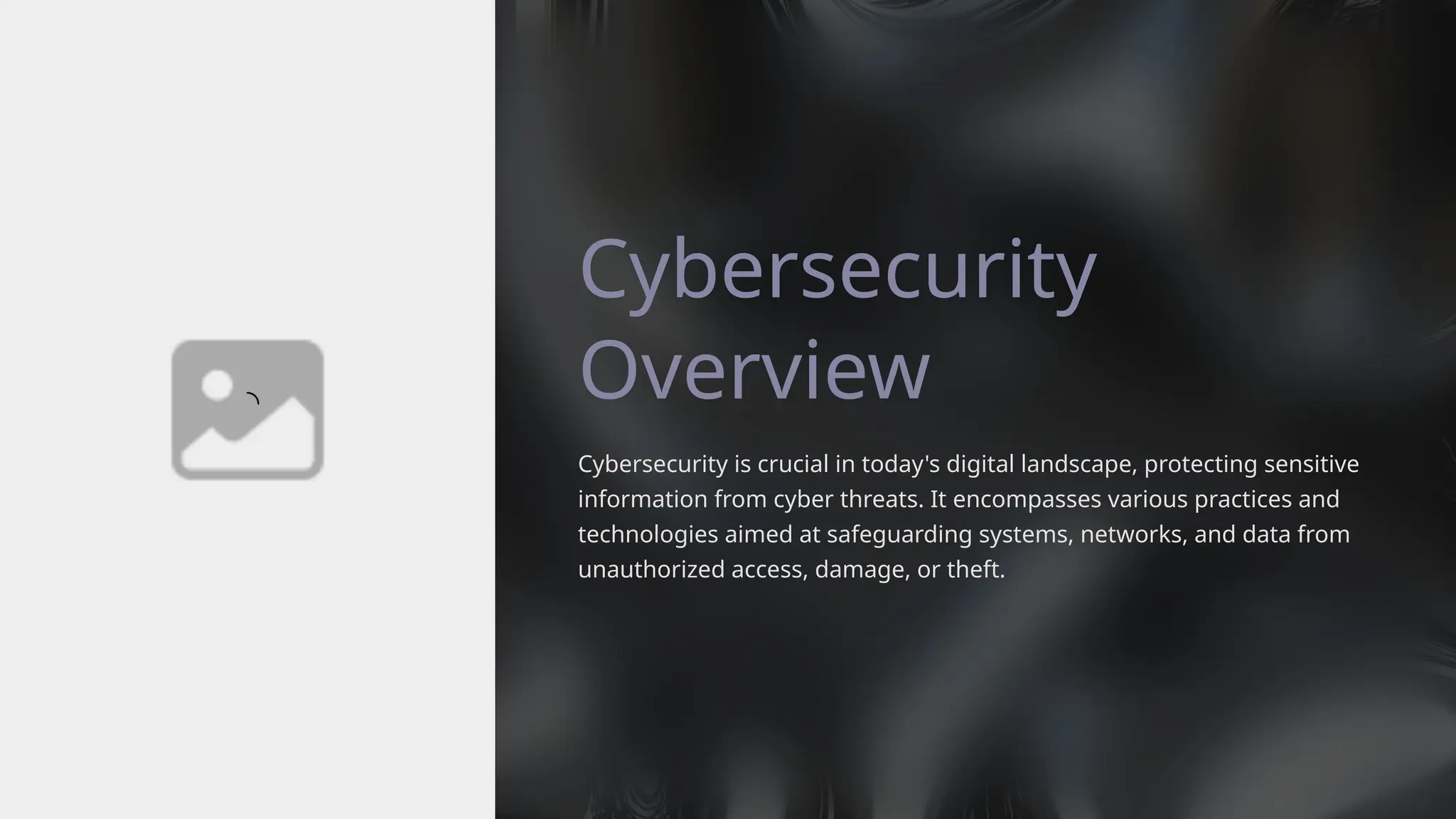 Cybersecurity Overview and importance.pptx