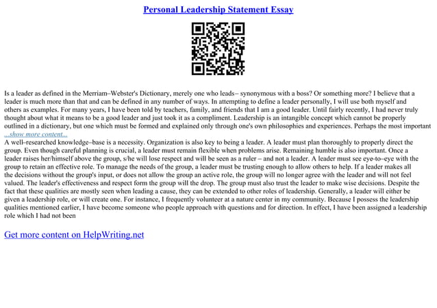 Cybersecurity Personal Statement | PPT