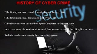 Cyber Security PowerPoint || ece by arun parmar | PPT