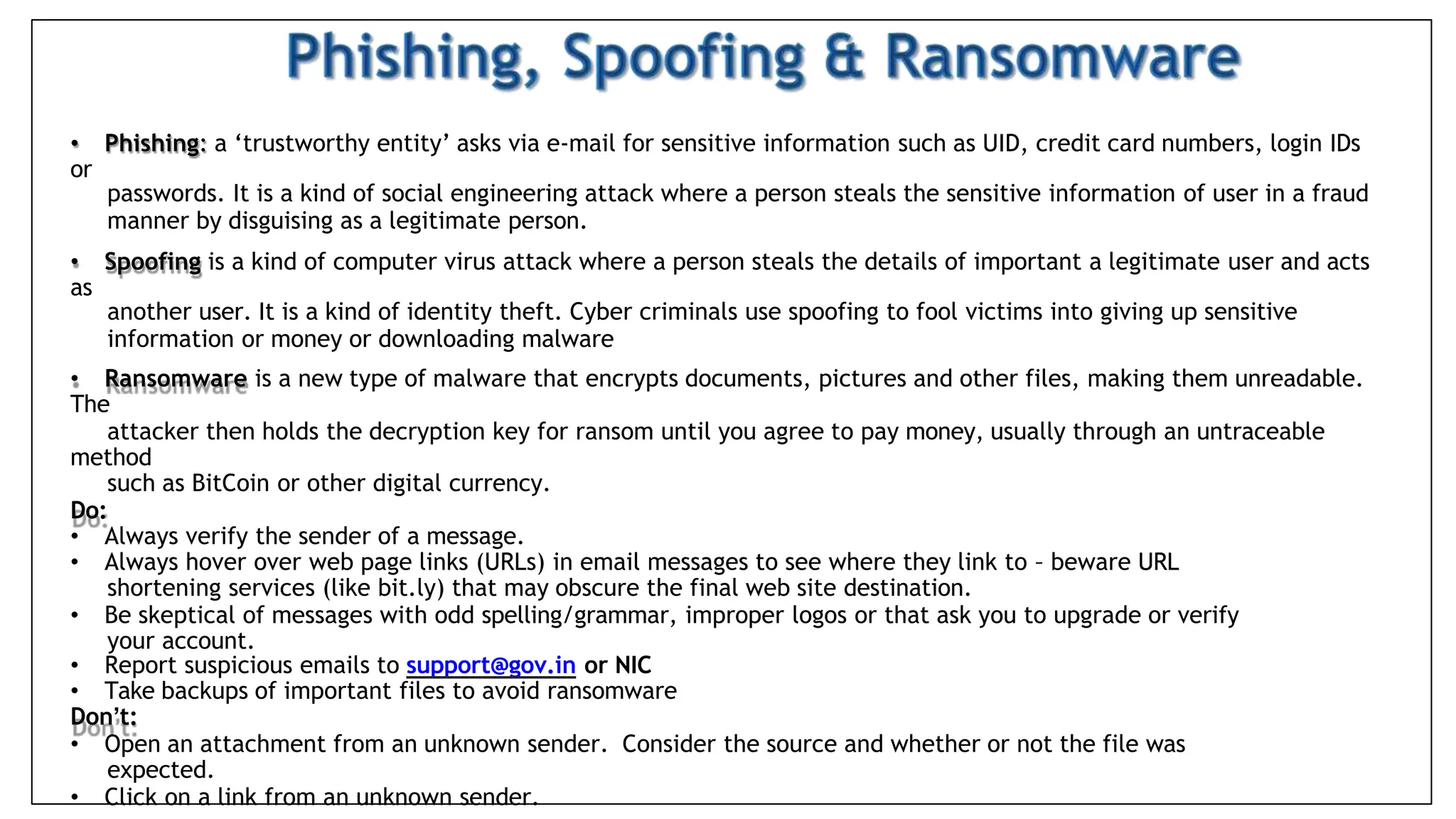 Cybersecurity about Phishing and Secutity awareness | PPTX