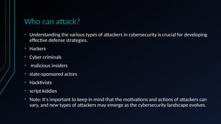 Cyber Security awareness of cyber security | PPTX