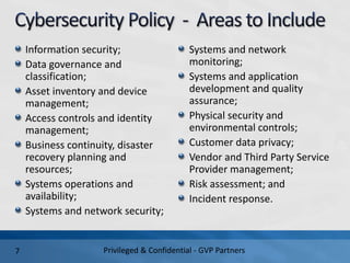 Cybersecurity Program Assessment Services | PPT