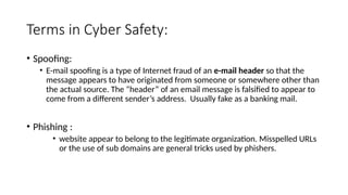 Basic Cyber security presentation part 1 | PPTX