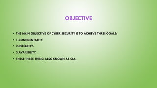 Cyber security review paper | PPT