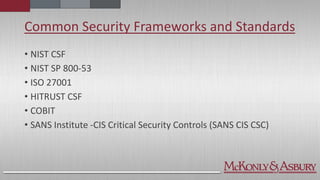 Cybersecurity Risk Management Program and Your Organization | PPTX