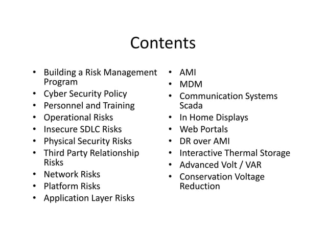 Cyber Security Risk Mitigation Checklist | PPT