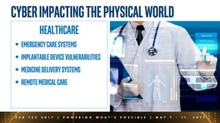 Cybersecurity Risks and Recommendations - PSA TEC 2017 - Matthew ...