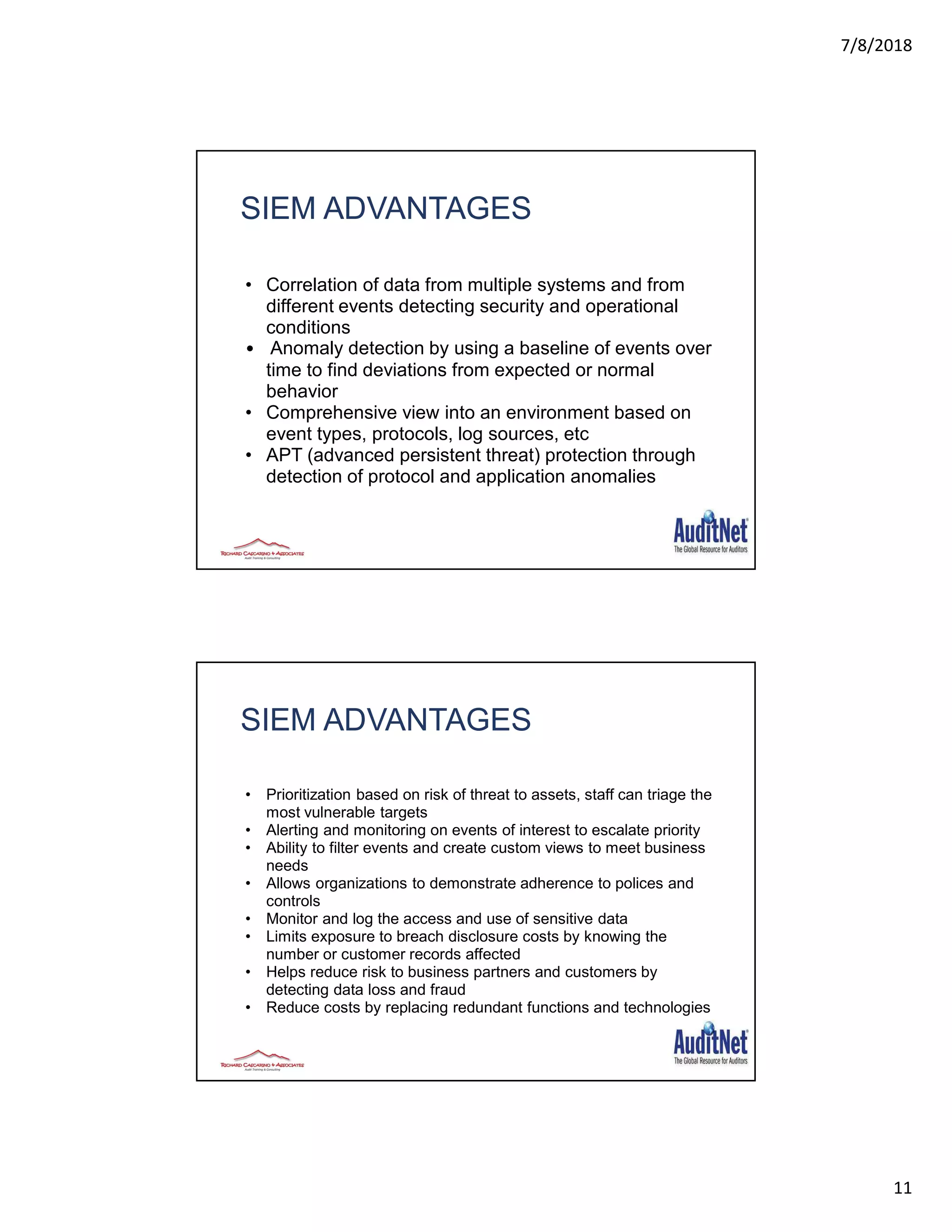 Cybersecurity Series SEIM Log Analysis | PDF | Operating Systems ...