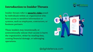 Cyber Security Services for Mitigating Insider Threats. | PDF