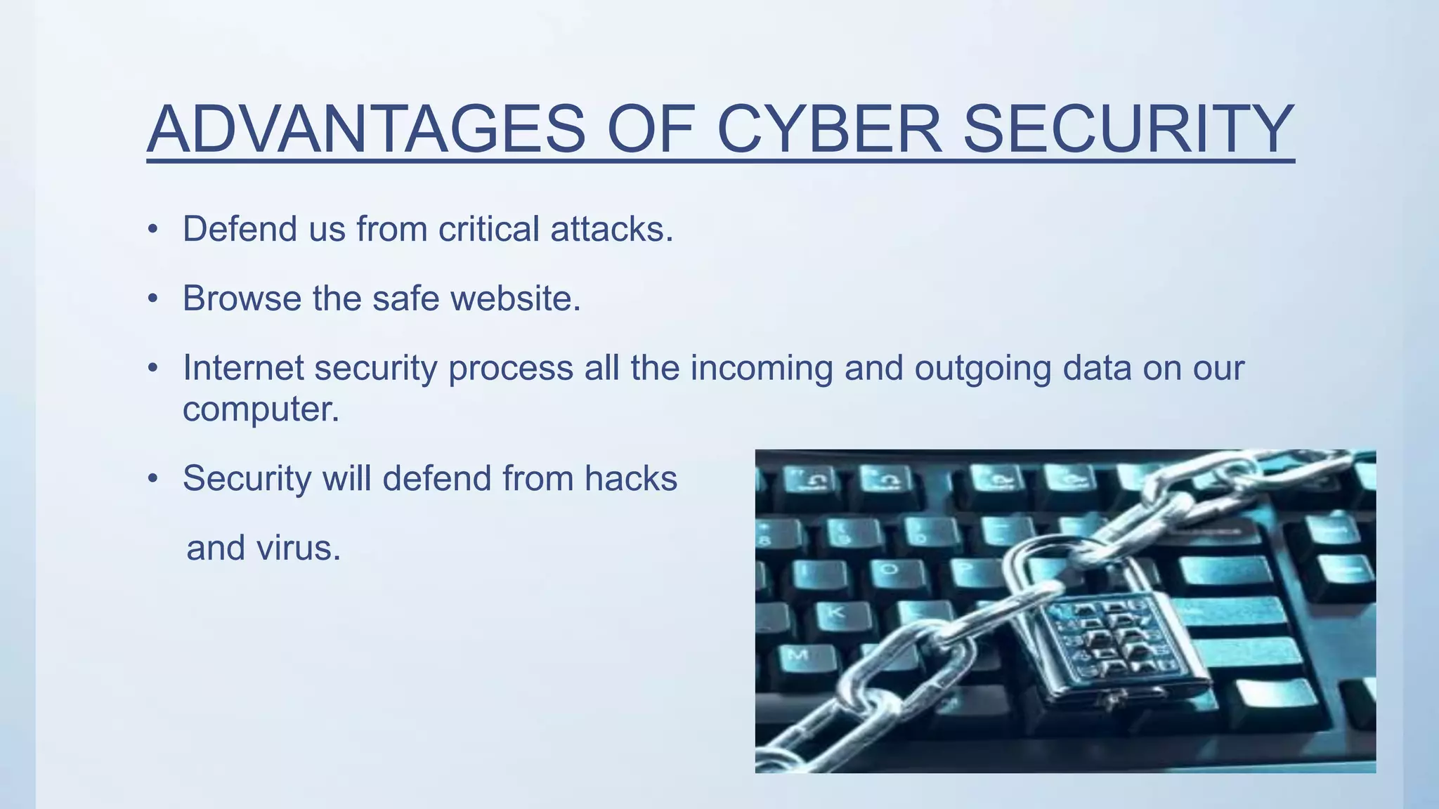 Cyber Security in Society | PPTX