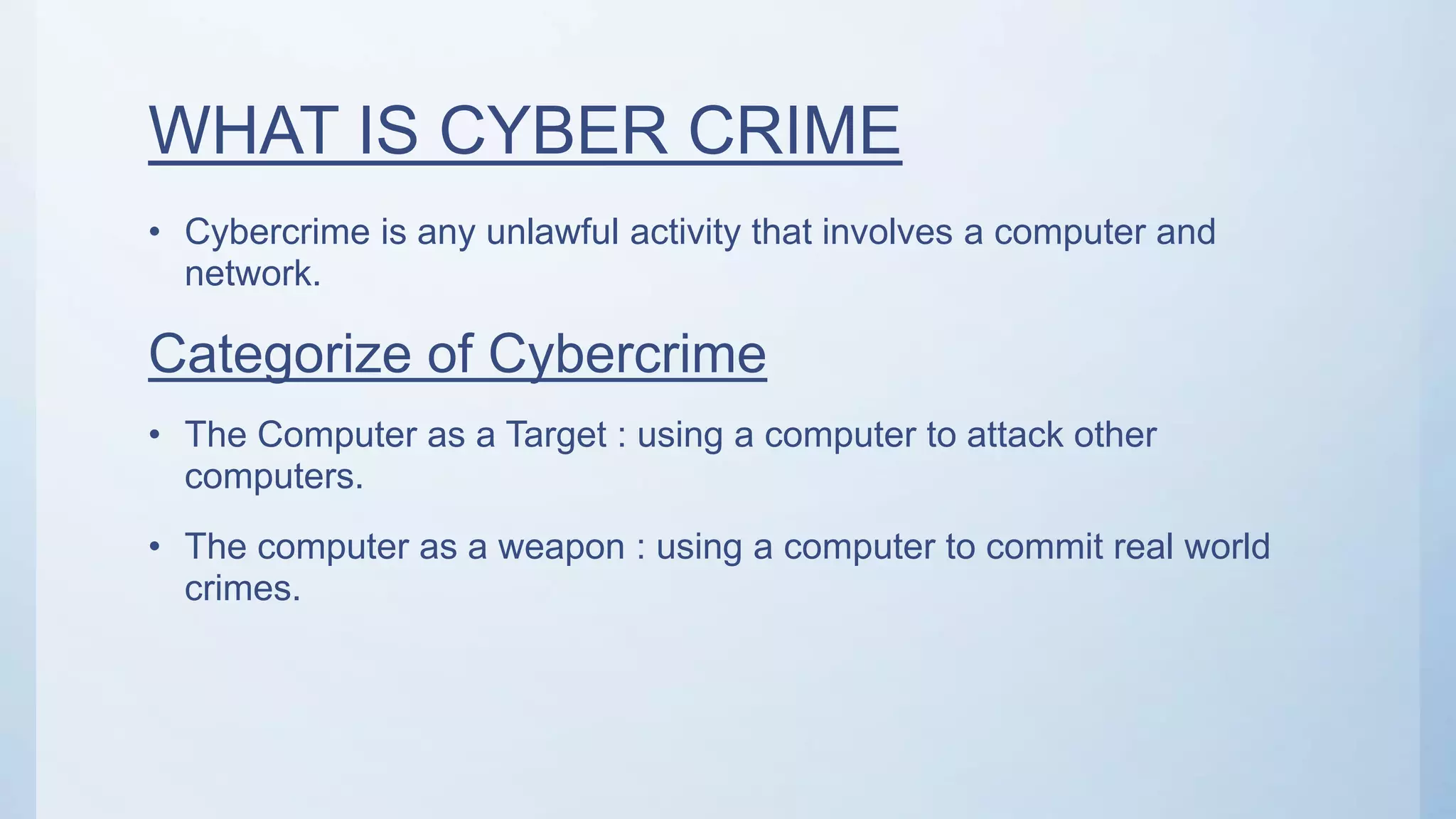 Cyber Security in Society | PPTX