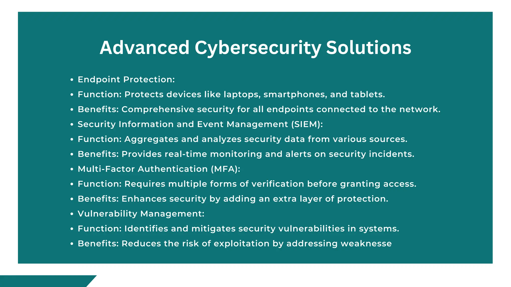 Comprehensive Cybersecurity Solutions Safeguarding Your Digital Assets Pdf Antivirus