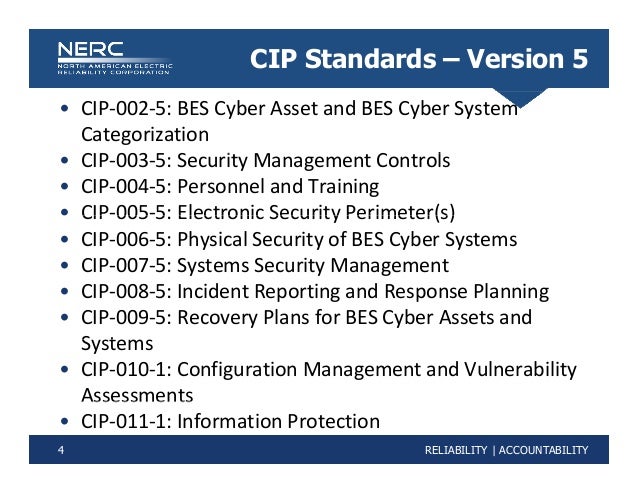 Cyber Security Standards Update: Version 5 by Scott Mix