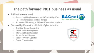 Cybersecurity Summit AHR20 NIST framework Cimetrics | PPT