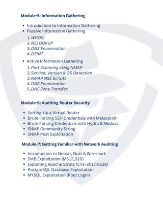 watch out Hackersprey cybersecurity syllabus | PDF