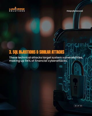 Cybersecurity Threats in the Finance Sector | Cyber Attacks | PDF