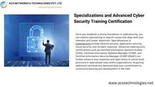 Best Cyber Security Training Certification | ACS Networks and ...