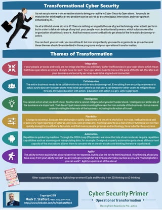 Cyber security transformational themes - Cyber Security Primer | PDF