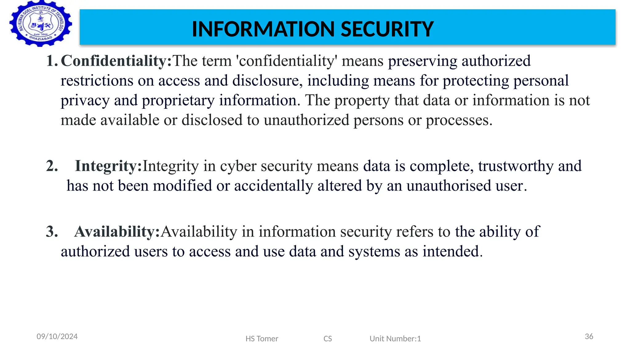 Cyber Security 2 Nd Year Aktu Unit 1 Pptx Computing Technology And Computing