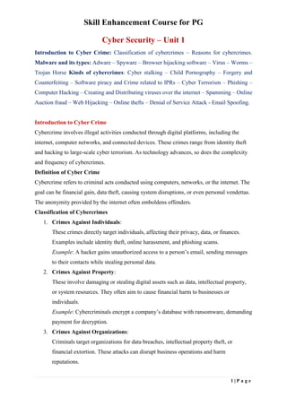 Cyber Security Unit 1 Study Material.pdf