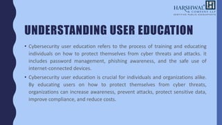 Cybersecurity User Education | PPT