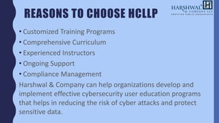 Cybersecurity User Education | PPT