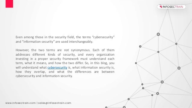 Cybersecurity Vs Information Security.pptx