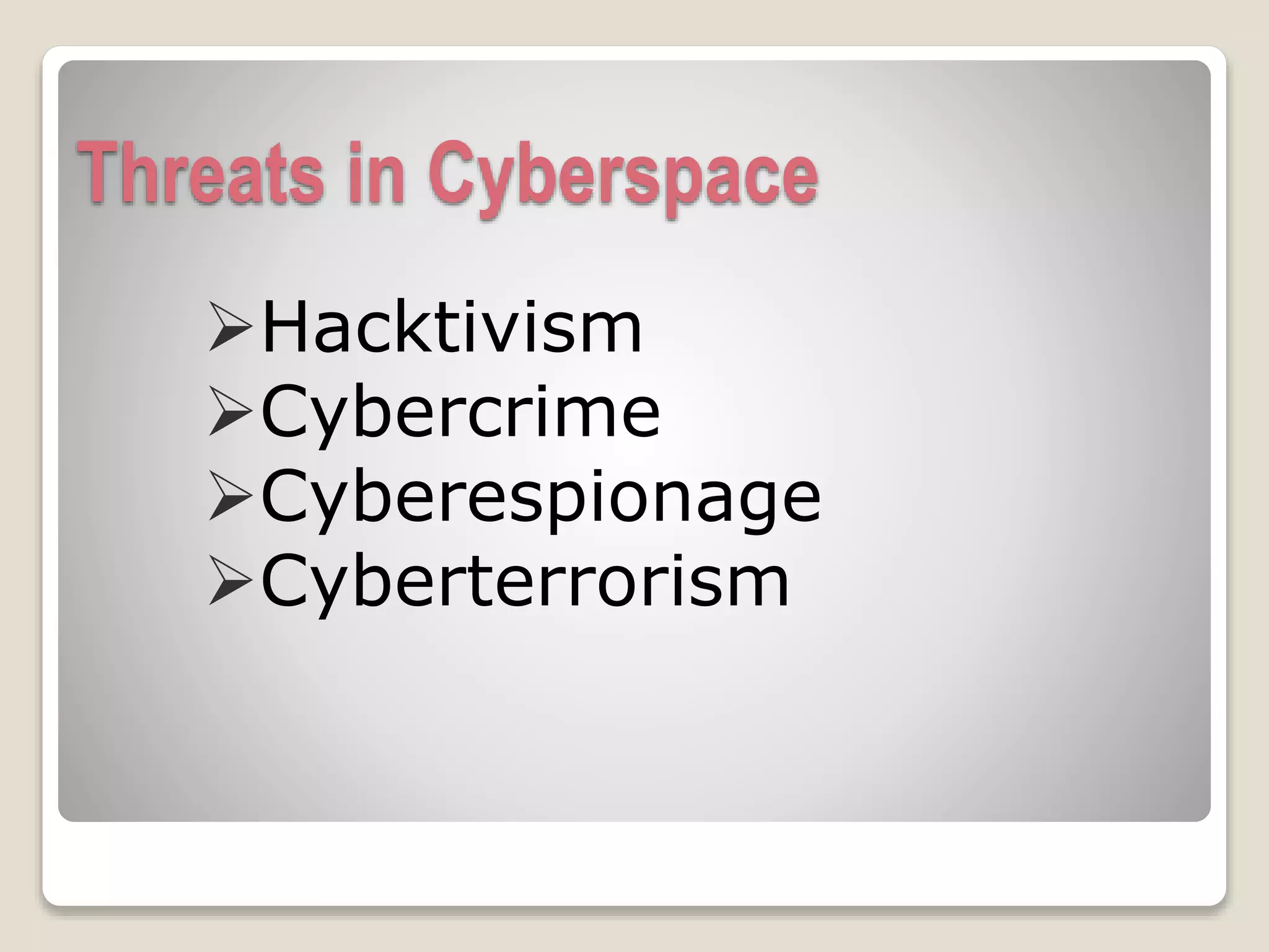 Cyberspace | PPTX