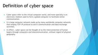 Cyber Space | PPTX