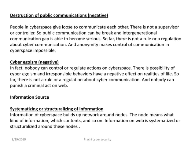Cyberspace | PPTX