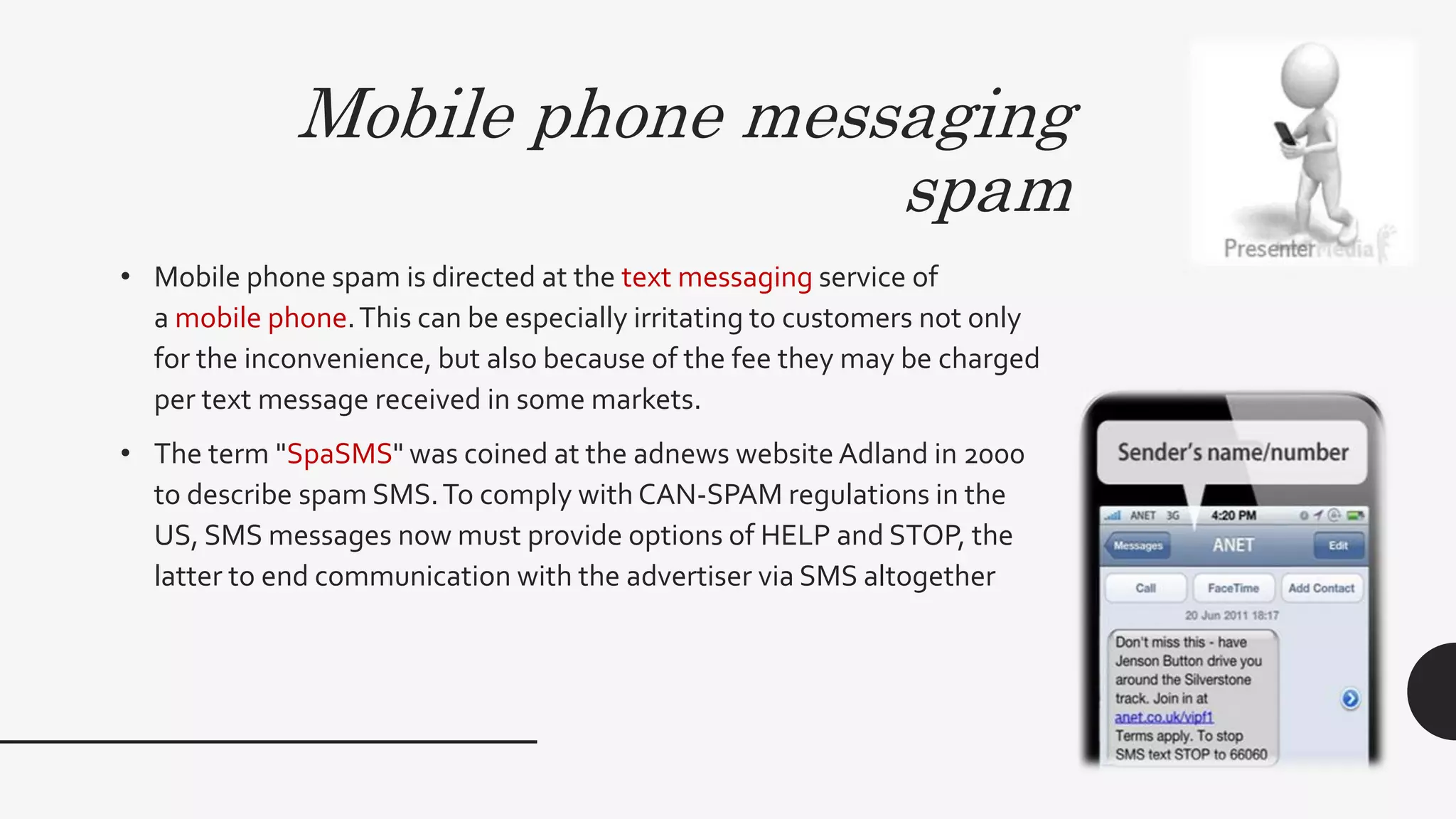 Cyber Spamming & its Types | PPTX