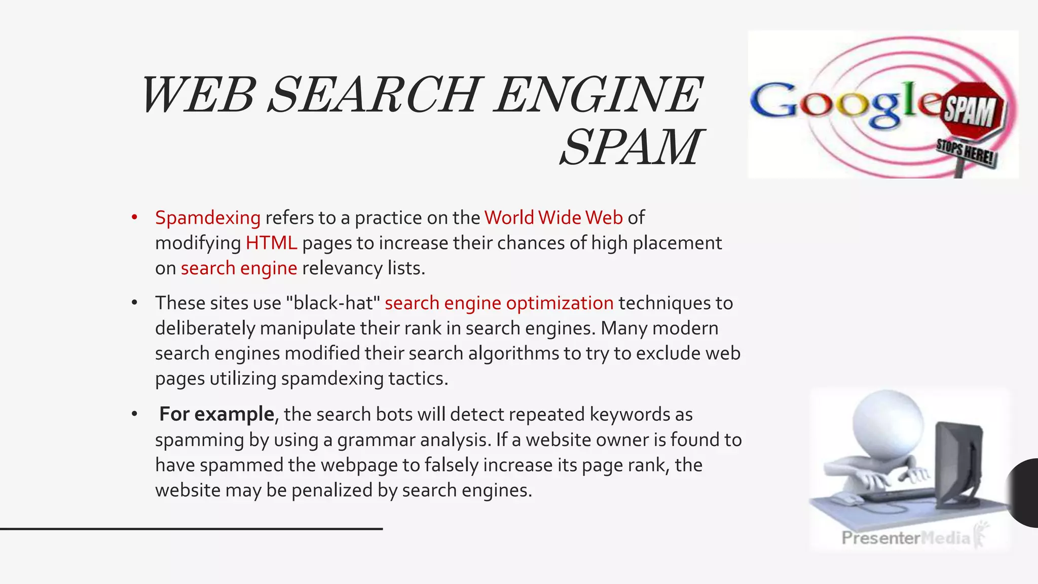 Cyber Spamming & its Types | PPTX