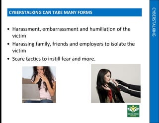 Cyberstalking and safety tips for social networks | PPT
