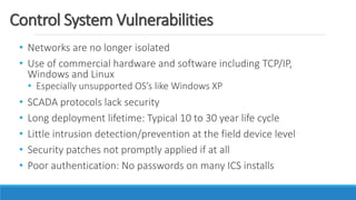 Understanding Cyber Industrial Controls in the Manufacturing and ...