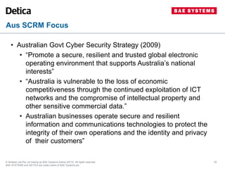 Cyber supply chain risk management ASDE | PPT