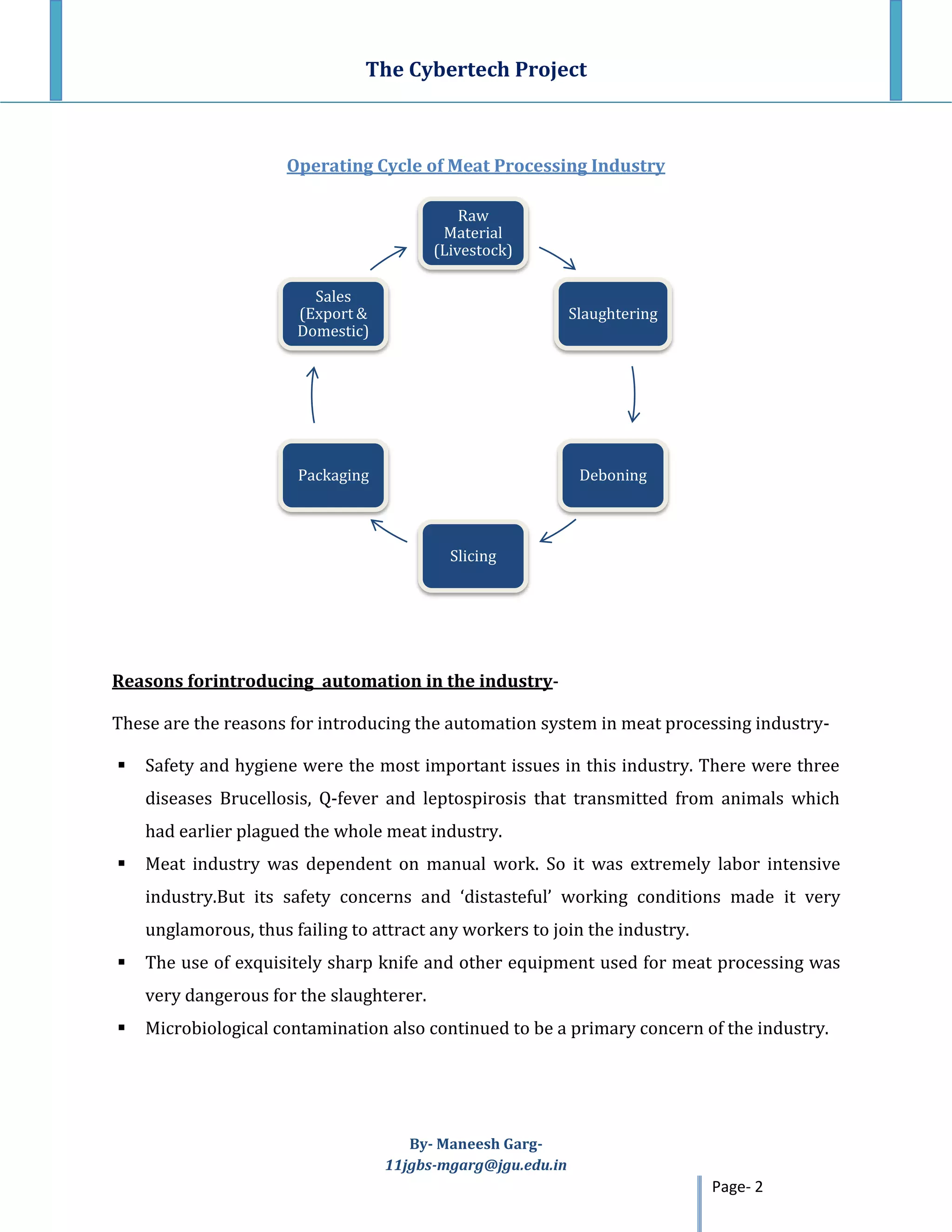 Cybertech project - Case Analysis | DOCX