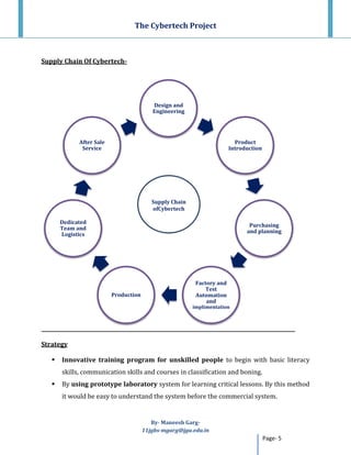 Cybertech project - Case Analysis | DOCX | Technology Industry | Industries