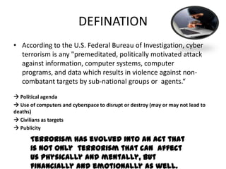 Cyber terrorism | PPT