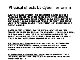 Cyber terrorism | PPT