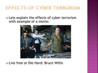 Cyber terrorism | PPTX
