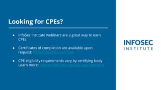 Cyber Threat Hunting: Identify and Hunt Down Intruders | PPTX