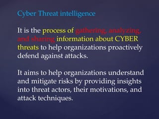 Cyber Threat Intelligence introduction.pptx