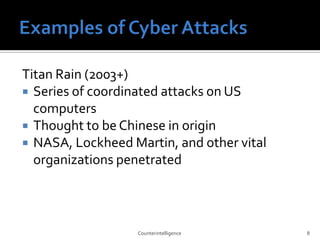Cyber threats | PPTX