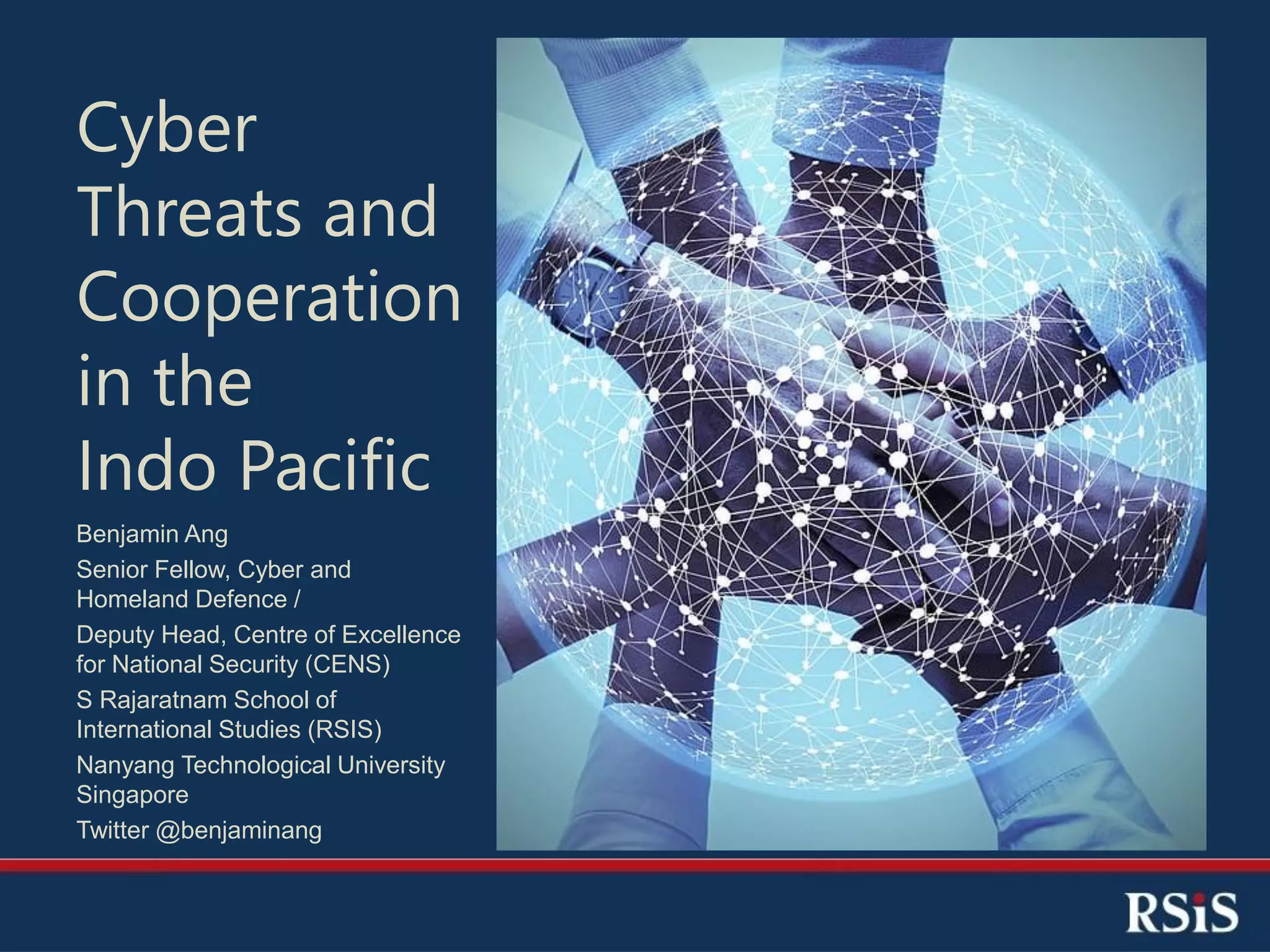 Cyber threats and cooperation in Indo Pacific for Pacific Forum 2020 | PDF