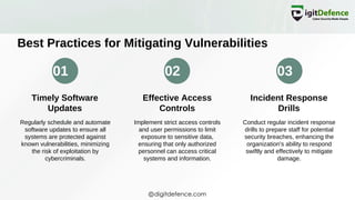 Cyber Threats and Network Vulnerabilities | PDF | Internet Safety ...