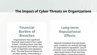 Cyber Threats Awareness, Prevention, and Defense - DigitDefence | PPTX