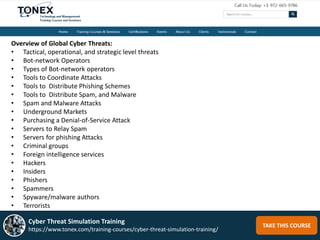 Cyber Threat Simulation | PPTX