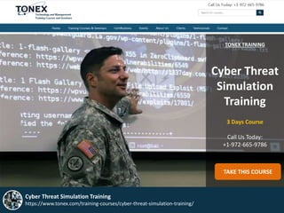 Cyber Threat Simulation | PPTX