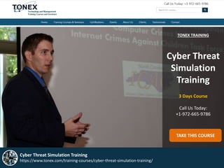 Cyber Threat Simulation | PPTX