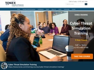 Cyber Threat Simulation | PPTX